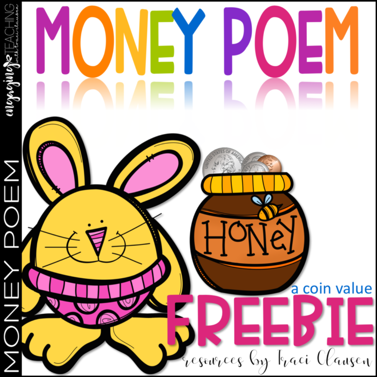 Money Poem and Test FREEBIE – Traci Clausen – Engaging Teaching